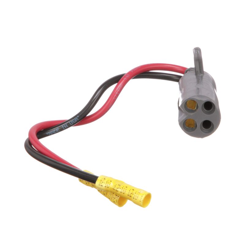 Attwood 8M4000953 Trolling Motor Power Plug, 2-Prong, Connects With 12 ...