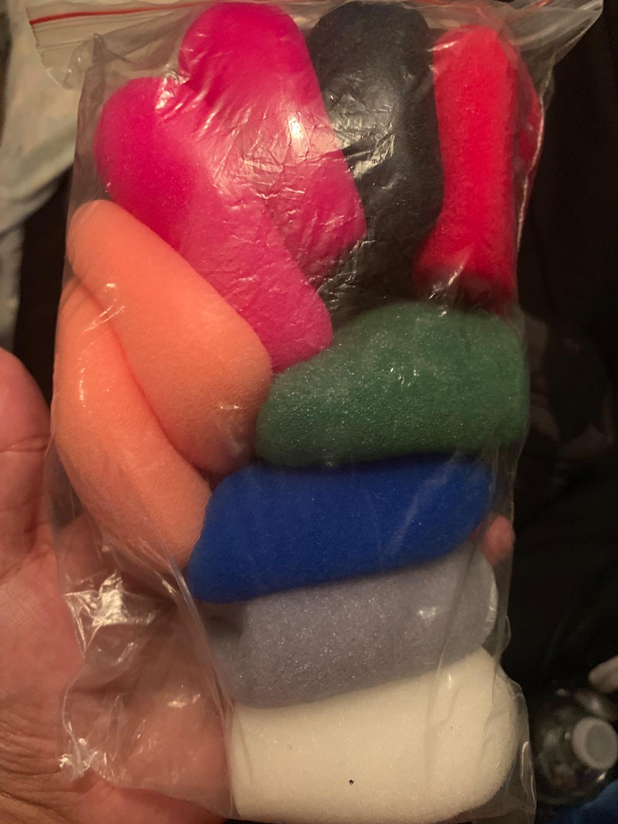 ANBANA @ 10 Pack Colors Handheld Stage Microphone Windscreen Foam Mic ...