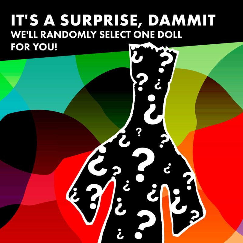 Dammit Doll - Classic Random Color, Stress Relief - Gag Gift - 1 Doll ...