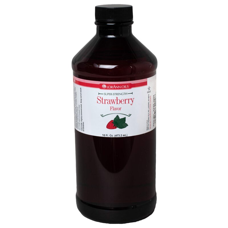 LorAnn Strawberry SS Flavor, 16 Ounce Bottle - Swiftsly