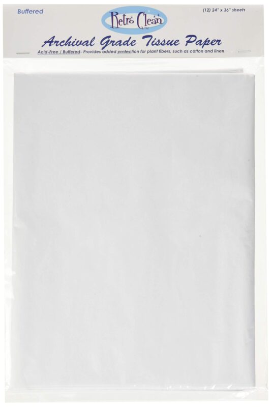 Retro Clean Archival Grade Tissue Paper, Buffered, 24-Inch By 36-Inch ...