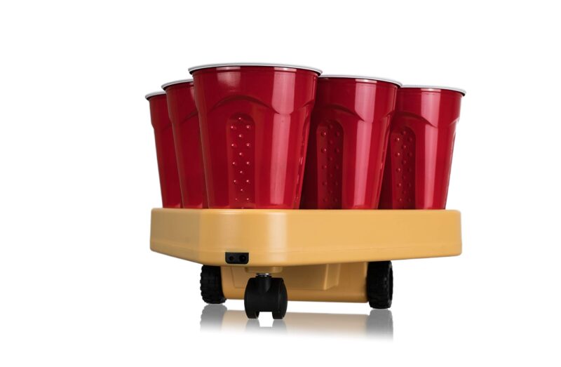 BRUU Moving Pong Robot | Works On Pong Tables And Fits Standard 16oz ...