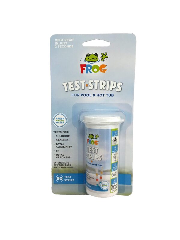 FROG Test Strips For Pools And Hot Tubs, Quick And Easy Pool And Hot ...