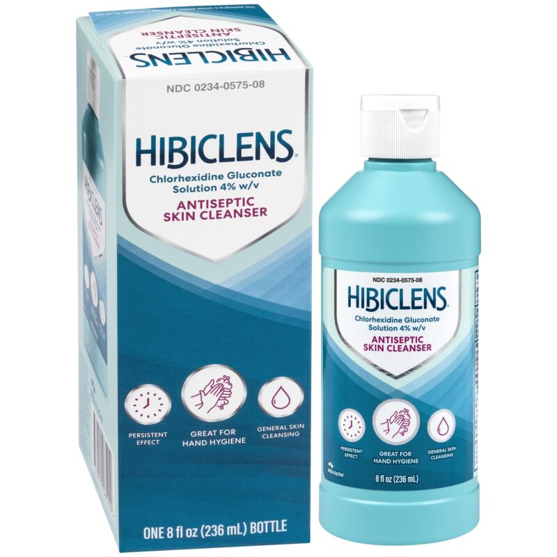 Hibiclens â€“ Antimicrobial, Antiseptic Soap And Skin Cleanser 8oz For ...