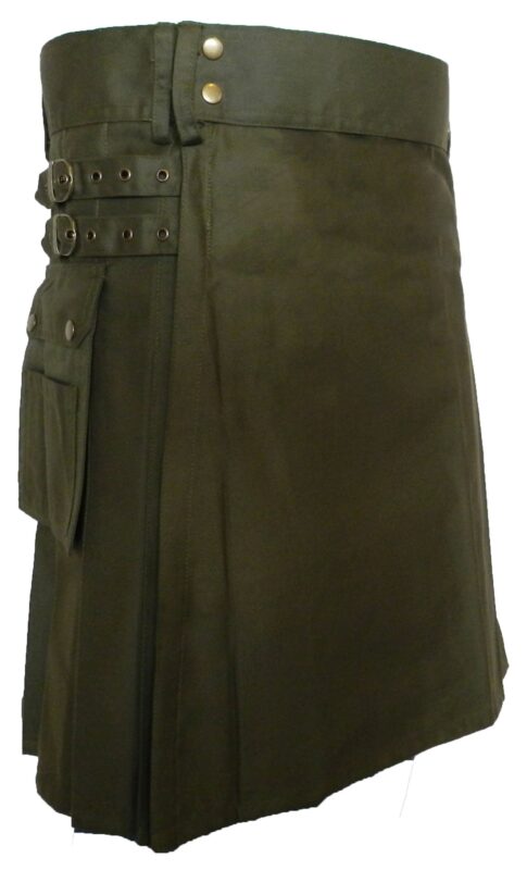 UT Kilts "The Standard Utility Kilt, Modern Kilt, Men's Kilt 36 Olive ...