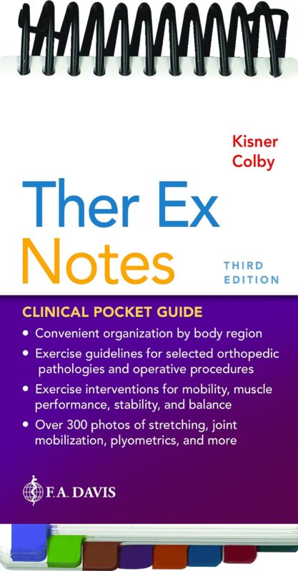 Ther Ex Notes: Clinical Pocket Guide Spiral-bound, September 21, 2022 ...