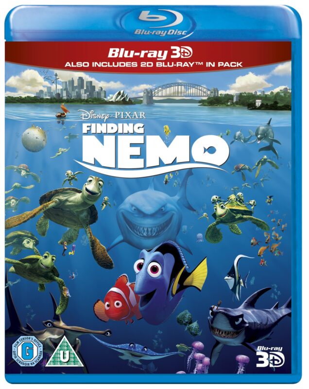 Finding Nemo [Blu-ray 3D + Blu-ray] [Region Free] - Swiftsly