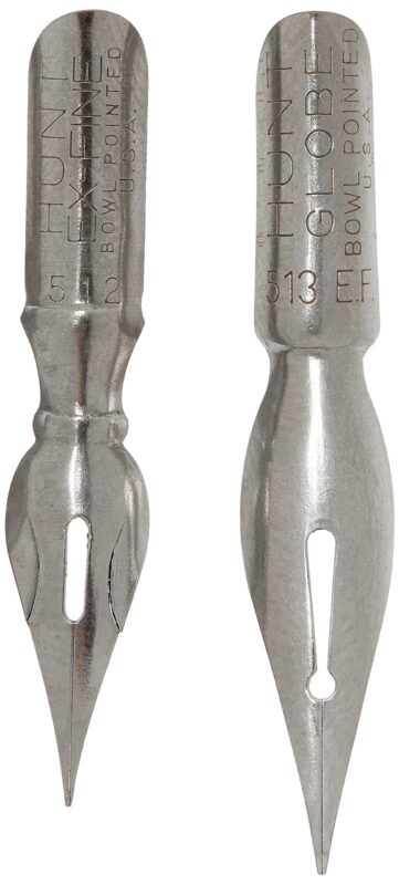 Speedball Calligraphy Pen Nibs 2/Pkg-512 &513EF (27129140) - Swiftsly