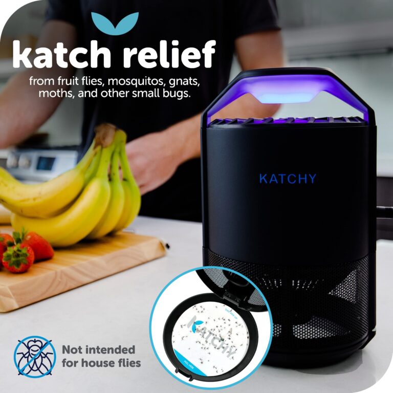 KATCHY Indoor Insect Trap - Catcher & Killer For Mosquitos, Gnats ...