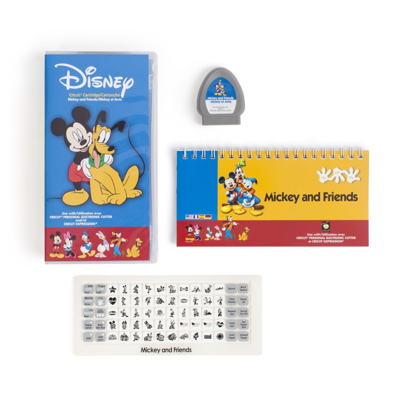 Cricut 29-0382 Shape Mickey And Friends Cartridge Cutting Machines ...