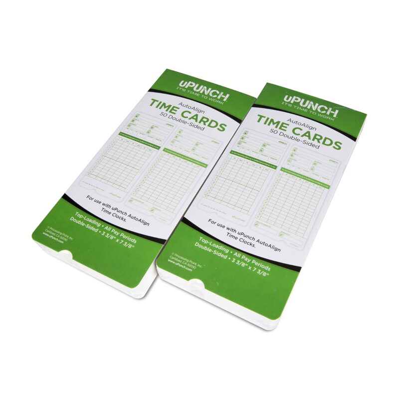 100 UPunch Time Cards For HN3000 100 Upunch Time Cards - Swiftsly