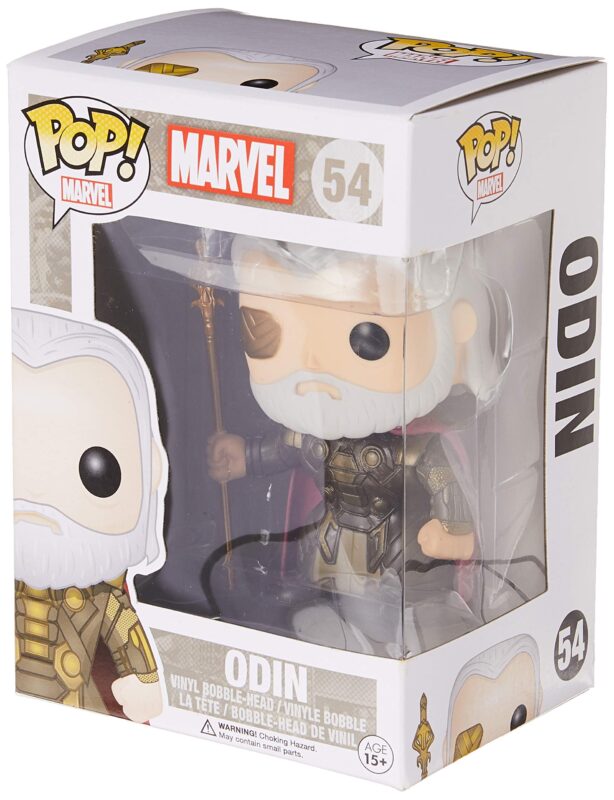 Funko POP Marvel (Bobble): Odin Action Figure - Swiftsly