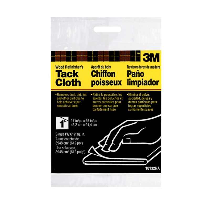 3M Tack Cloth, 17 X 36-in, Single Ply, 1 Per Pack - Swiftsly