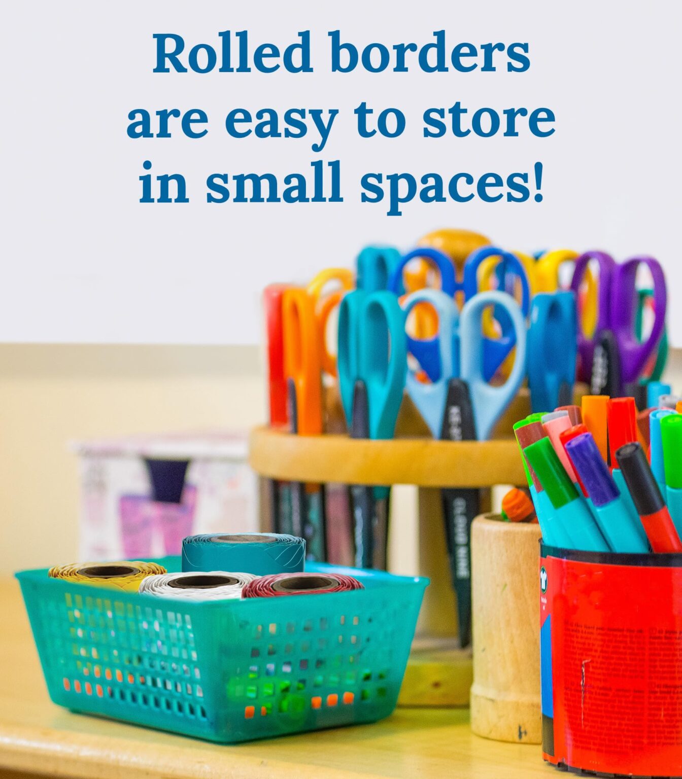 Carson Dellosa 36 Ft Scalloped Teal Bulletin Board Borders, Classroom ...