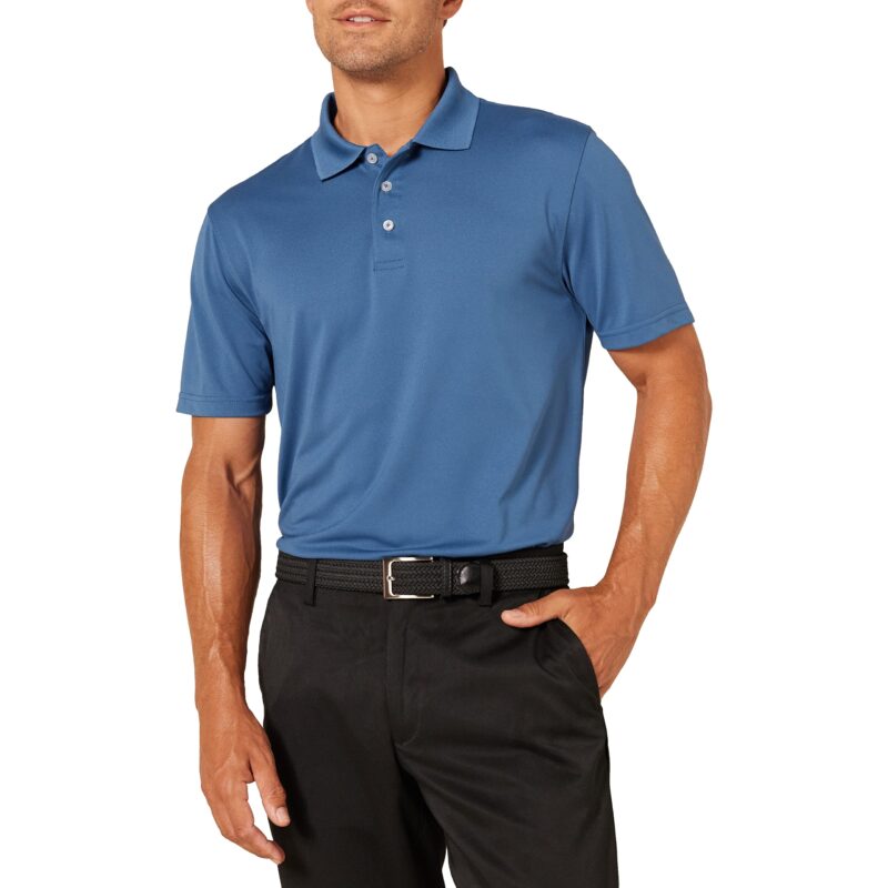 Amazon Essentials Men's Slim-Fit Quick-Dry Golf Polo Shirt Recycled ...
