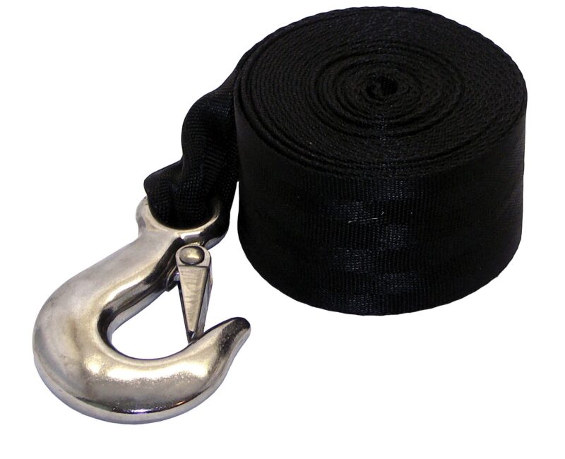 Shoreline Marine Winch Strap With Hook Standard Packaging - Swiftsly