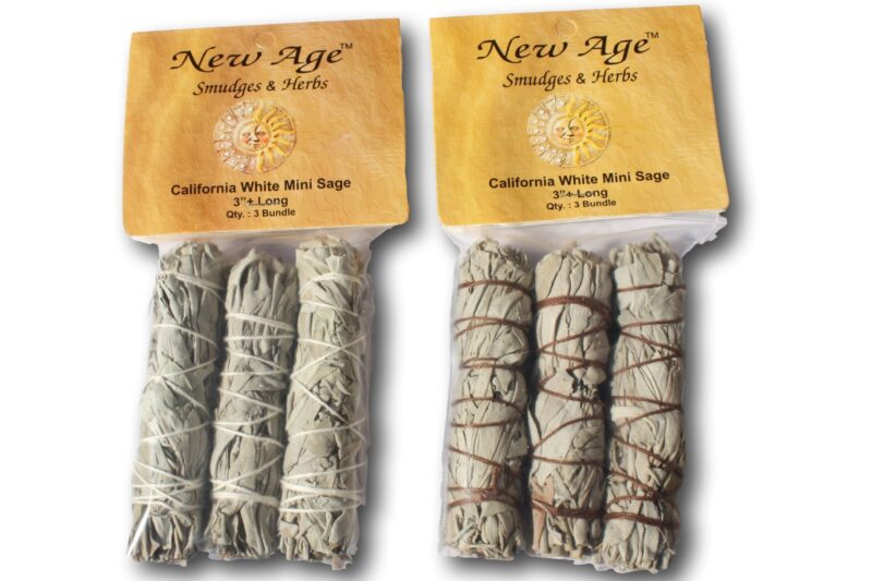 2 X White Sage Smudge Stick 3-Pack - Swiftsly