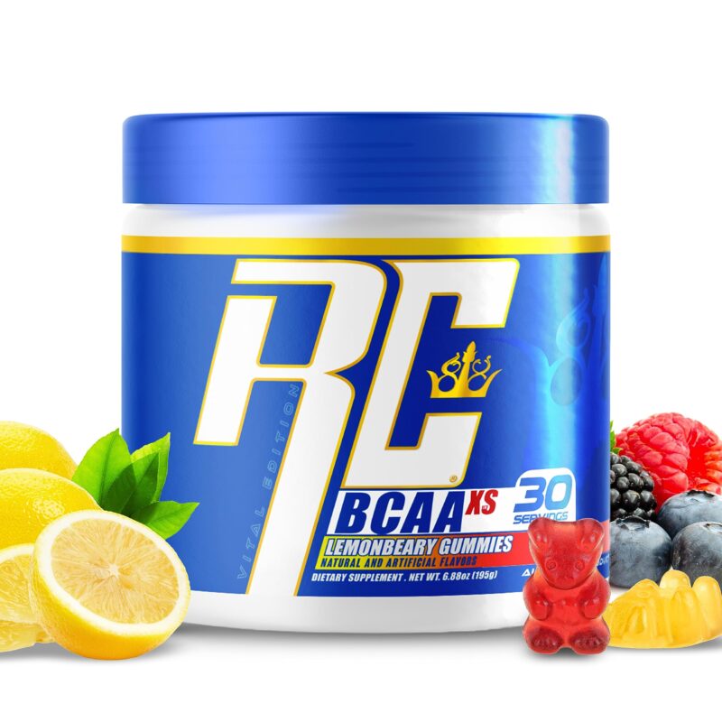 Ronnie Coleman's BCAA XS Powder With EAAs, Branched Chain Amino Acids ...