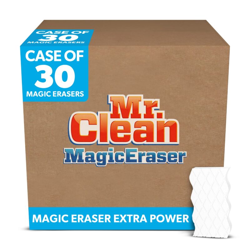 Magic Erasers From Mr. Clean Professional, Bulk Multi Surface Scrubber Cleans Tough Dirt And ...