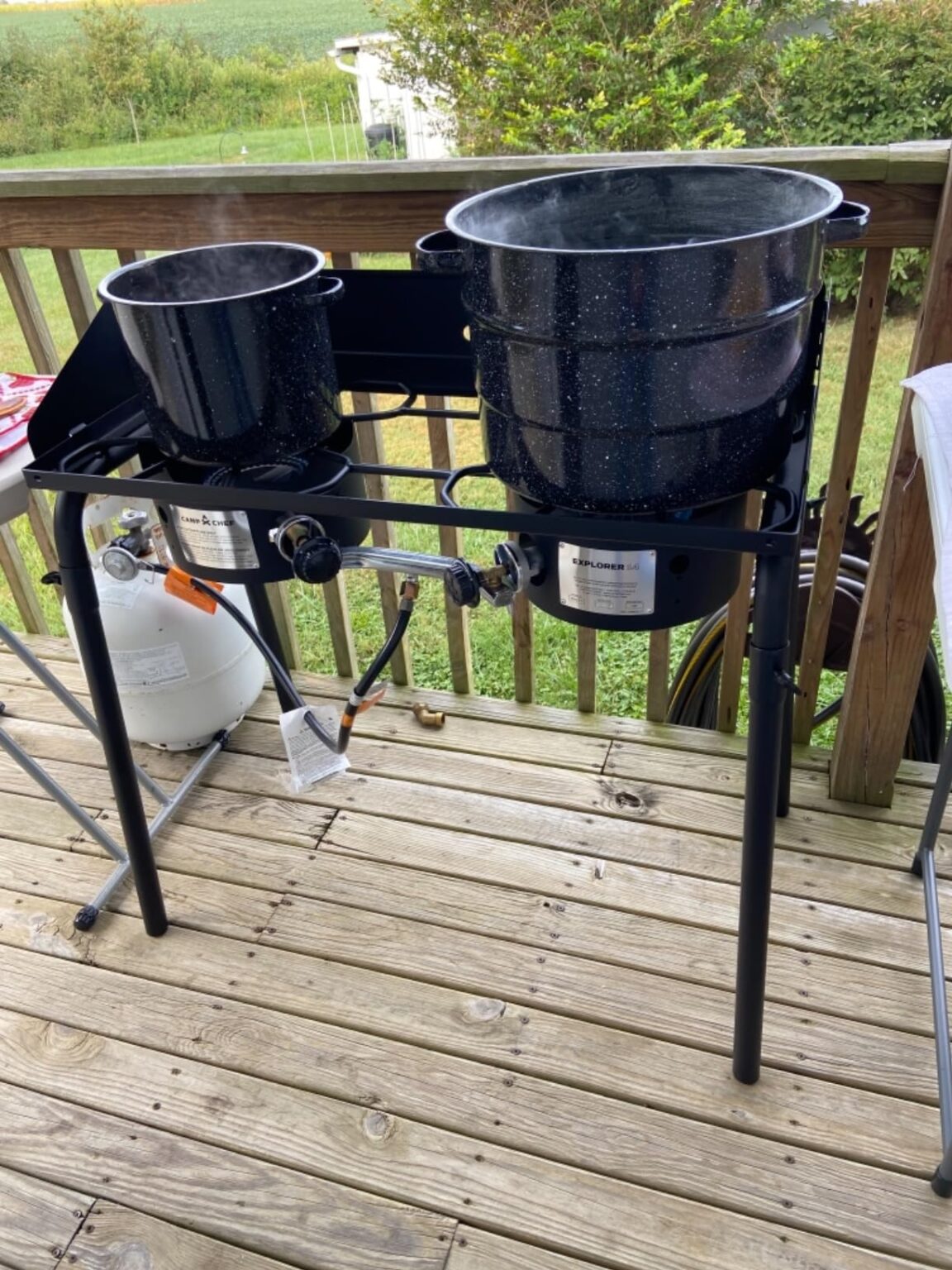 Camp Chef EX60LW Explorer 2 Burner Outdoor Camping Modular Cooking ...