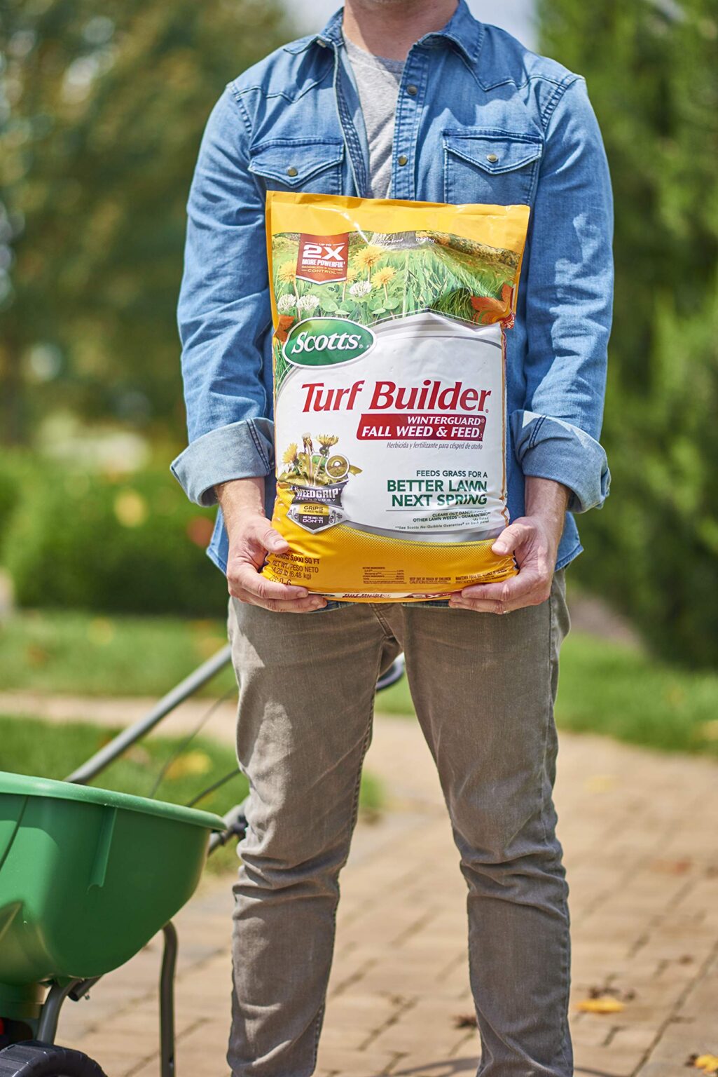 Scotts Turf Builder WinterGuard Fall Weed & Feed3, Weed Killer Plus ...
