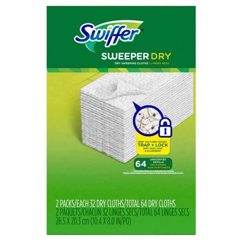 Swiffer Sweeper Refills, 64 Ct (Old Version) - Swiftsly