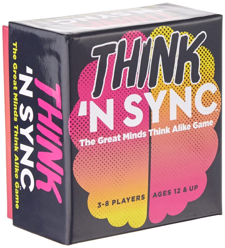 Gamewright - Think 'N Sync - The Great Minds Think Alike Game Card Game ...