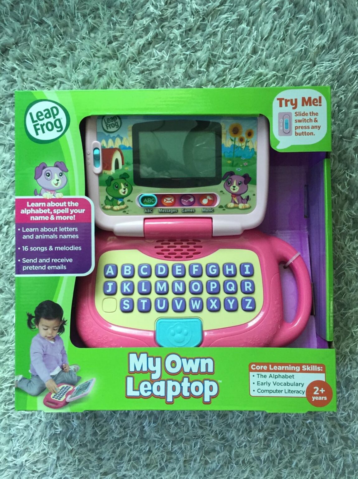 LeapFrog My Own Leaptop, Pink Standard Packaging - Swiftsly