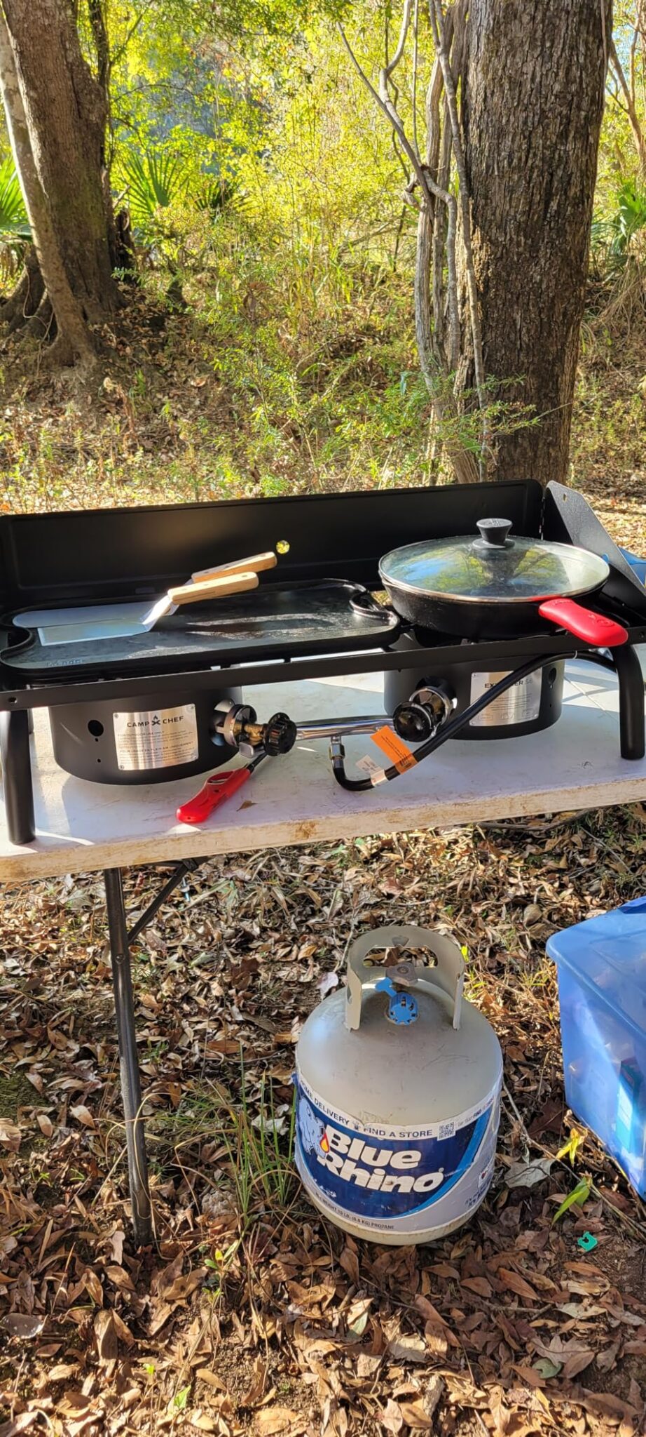 Camp Chef EX60LW Explorer 2 Burner Outdoor Camping Modular Cooking ...