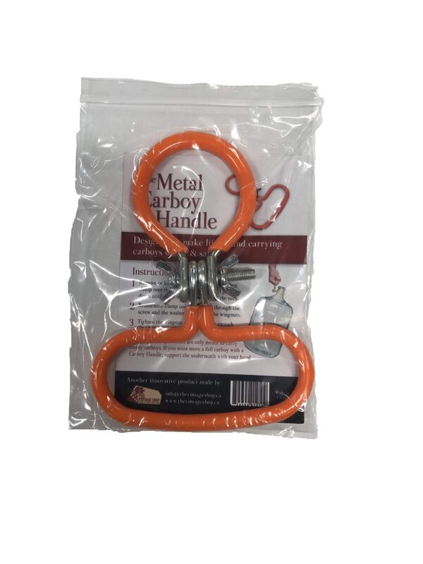 FastRack FE510 Eagle Brewing Carboy Handle For Smooth Neck, Orange ...
