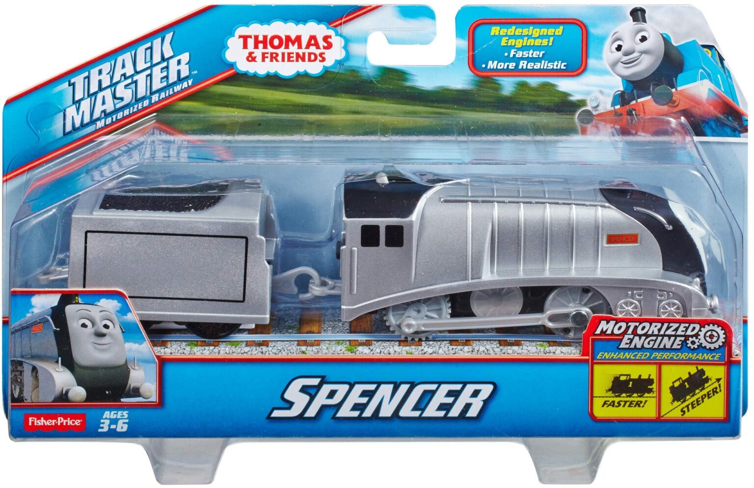 Thomas & Friends TrackMaster, Motorized Spencer Engine - Swiftsly