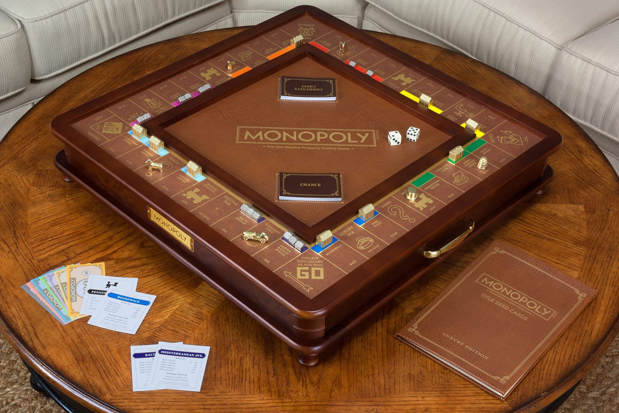 Monopoly Luxury Edition Board Game - Swiftsly