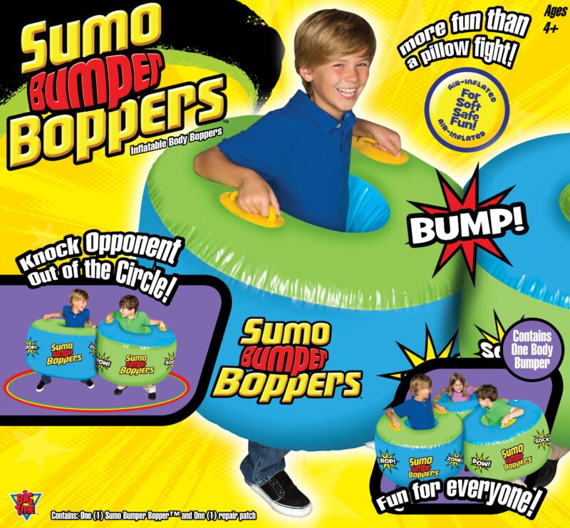 Socker Boppers Sumo Bumper Boppers Belly Bumper Toy, One Bopper And ...