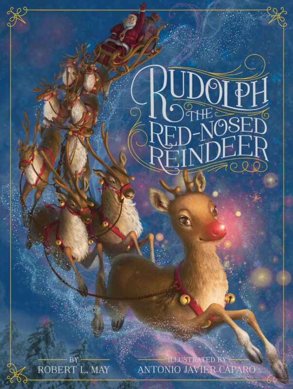 Rudolph The Red-Nosed Reindeer Hardcover, Picture Book - Swiftsly