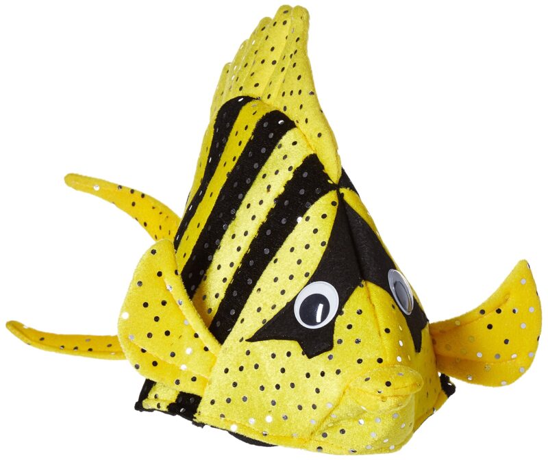 Beistle Plush Luau Fish Hat – One Size Fits Most, Assorted Colors ...