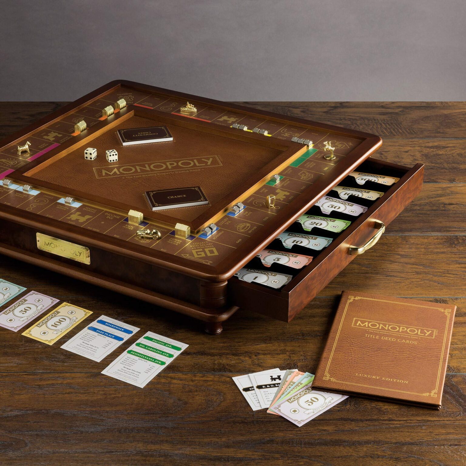 Monopoly Luxury Edition Board Game - Swiftsly