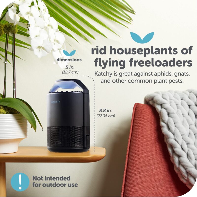 KATCHY Indoor Insect Trap - Catcher & Killer For Mosquitos, Gnats ...
