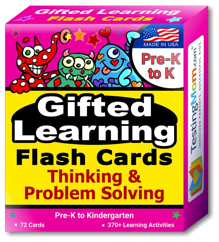 TestingMom.com Gifted Learning Flash Cards – Thinking & Problem-Solving ...