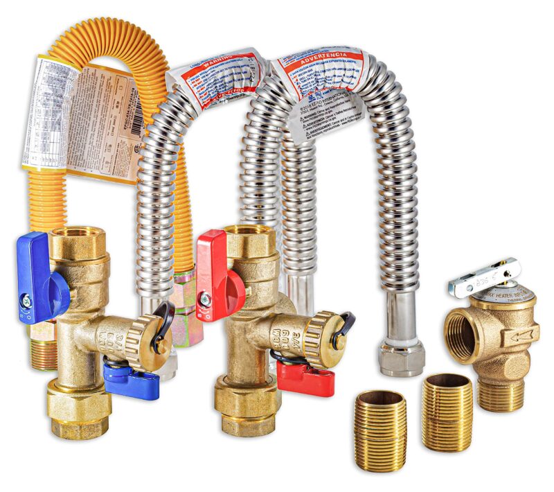 Metpure TKLS-CK Tankless Water Heater Natural Propane Gas Isolation ...