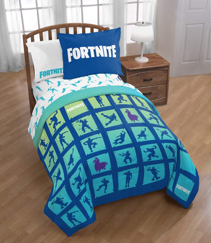 Jay Franco And Sons Fortnite Boogie Down Emote Twin / Full Comforter ...