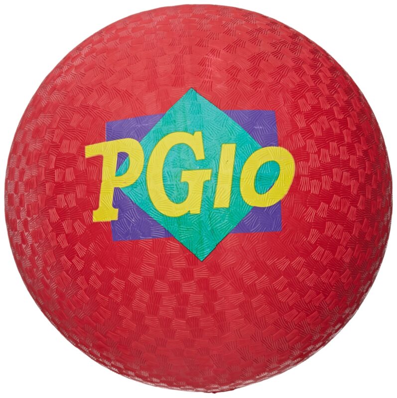 Sportime Playground Ball, 10 Inches, Red - Swiftsly