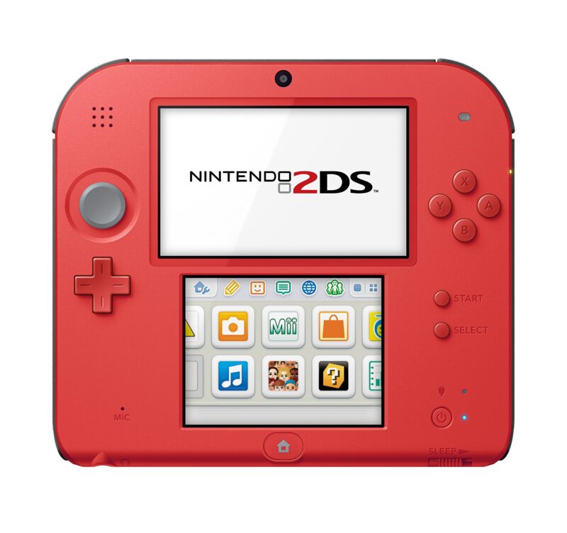 Nintendo Nintendo 2DS-Crimson Red 2 W/Mario Kart 7 - Nintendo 2DS ...