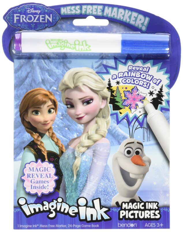 Bendon Frozen Coloring And Activity Book (Imagine Ink Mess Free) - Swiftsly