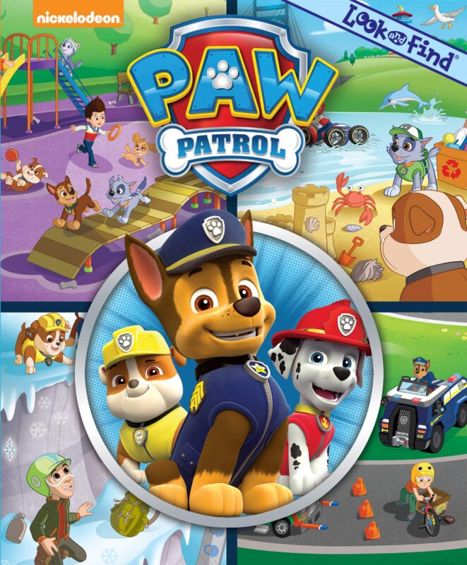 Nickelodeon Paw Patrol Chase, Skye, Marshall, And More! - Look And Find ...