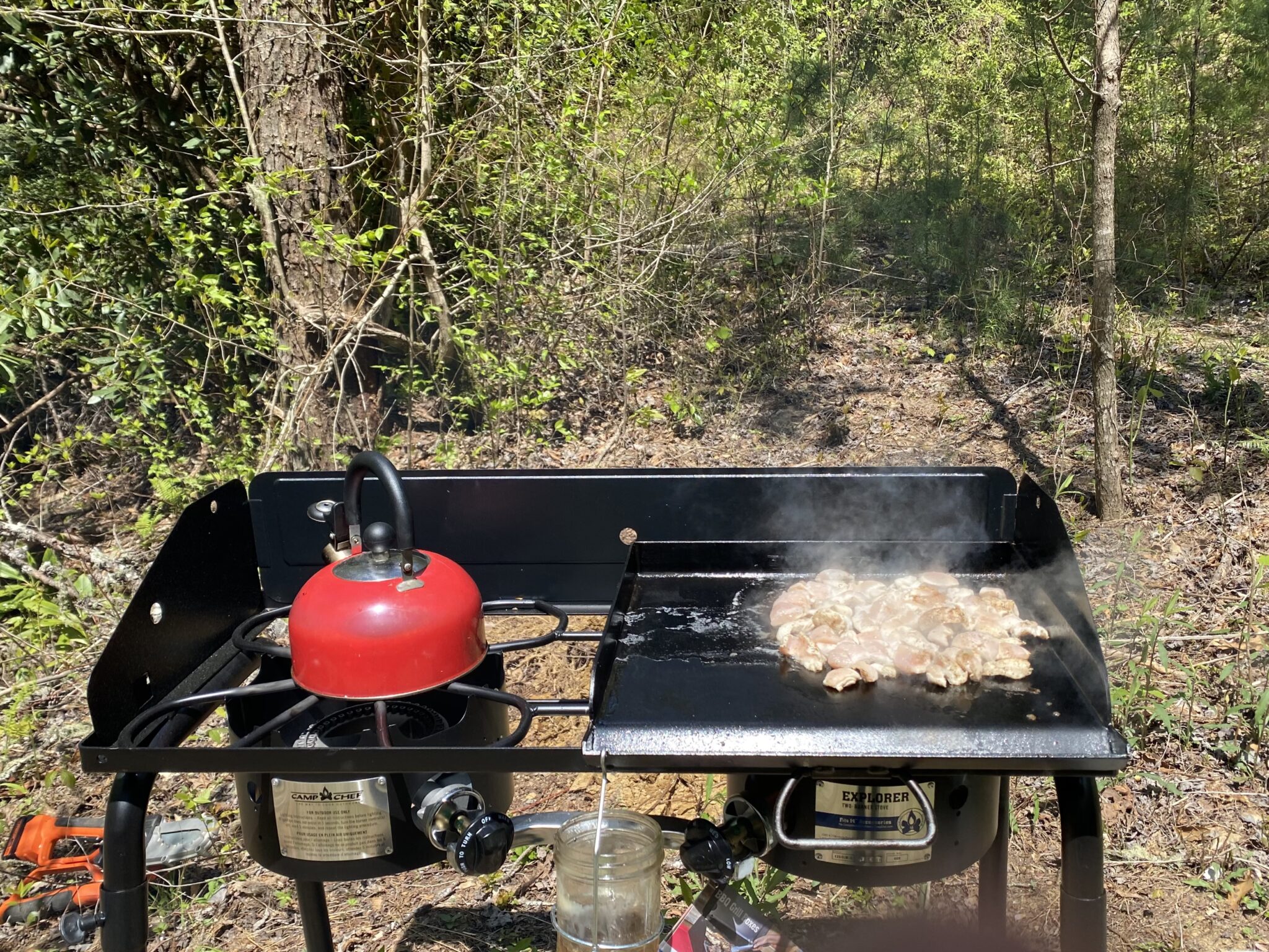Camp Chef EX60LW Explorer 2 Burner Outdoor Camping Modular Cooking ...