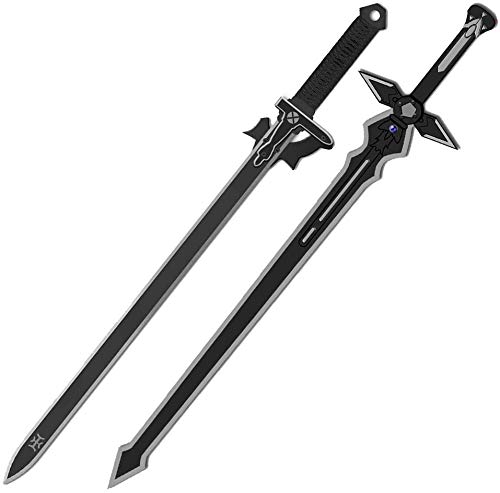 Armory Replicas™ - Titan Attack Kirito's Dark Repulser Elucidator Sword ...