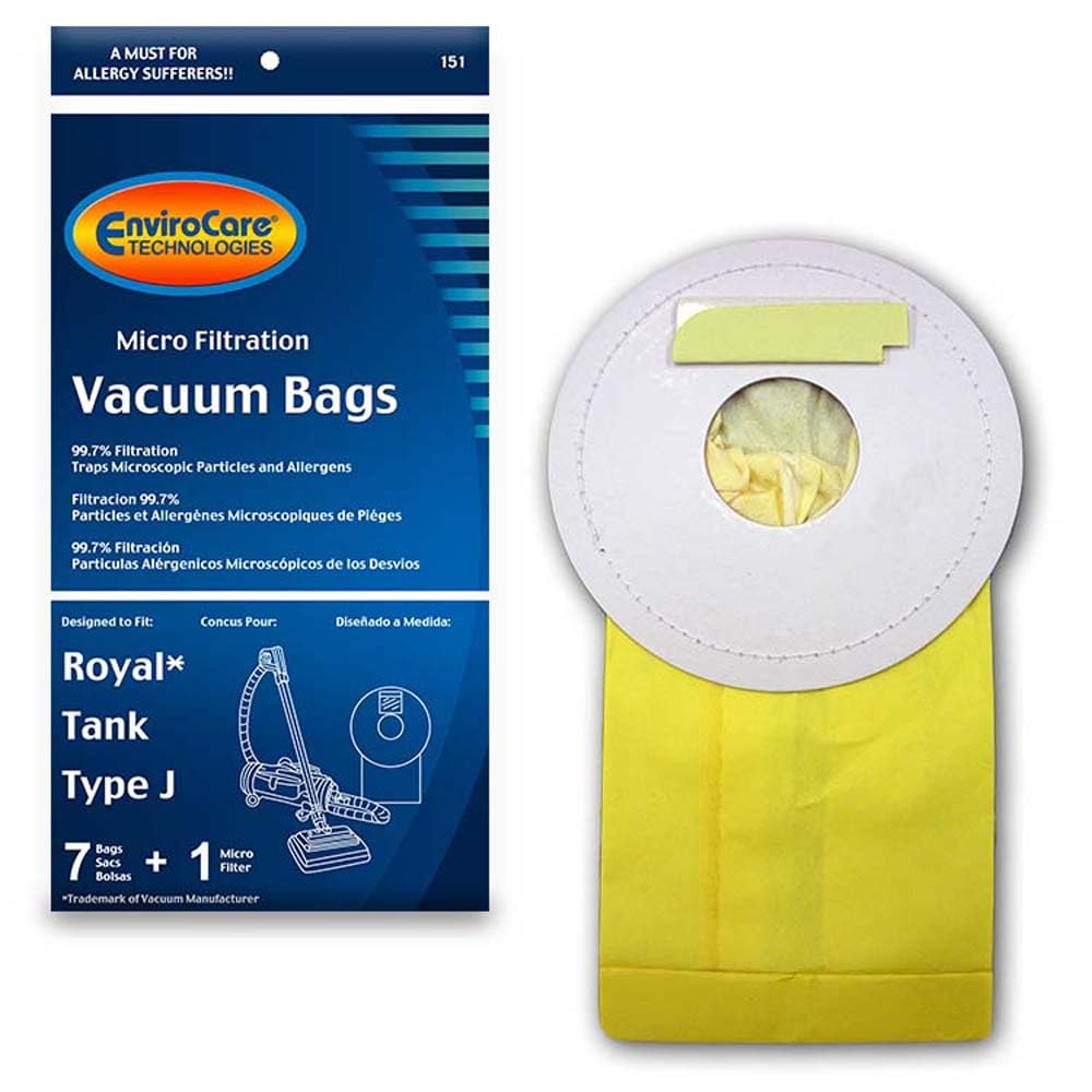 EnviroCare Replacement Micro Filtration Vacuum Cleaner Dust Bags Made ...