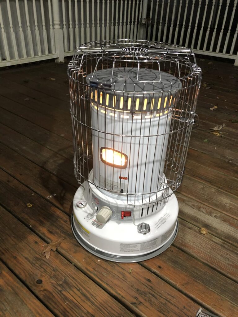 Kero World KW-24G Indoor Kerosene Heater, Large, White - Swiftsly