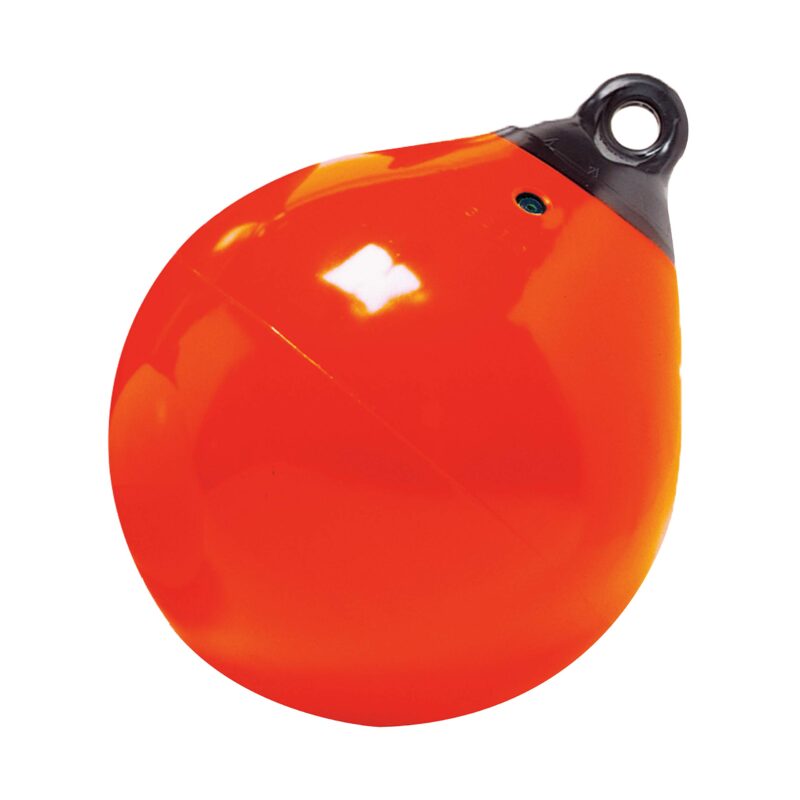 Taylor Made Products 61140 Tuff End Inflatable Vinyl Boat Buoy, Orange ...