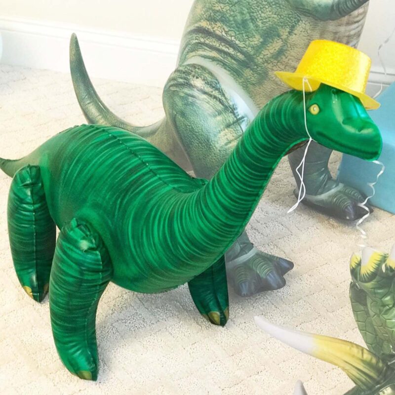 Jet Creations Inflatable Brachiosaurus Dinosaur, 48" Long Brachiosaurus ...